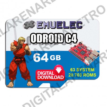 Emuelec 4.3 - 64 Gb image file for Odroid C4